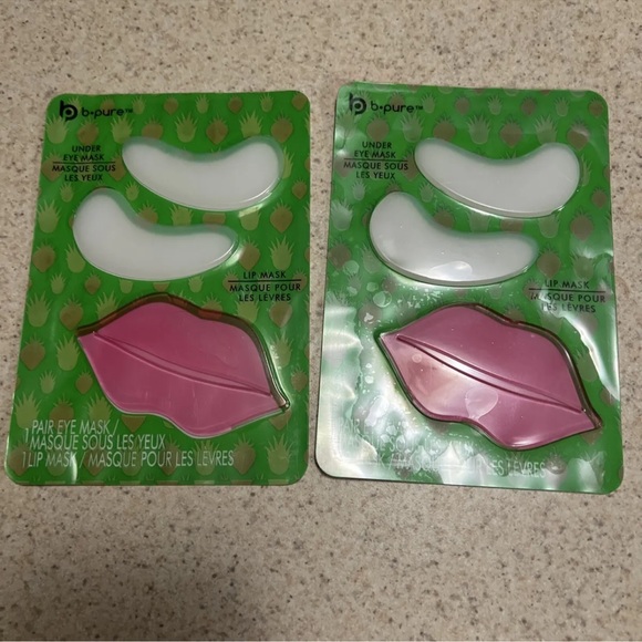 b-pure | Skincare | 2 Lot Soothing Hydrating White Under Eye Mask ...